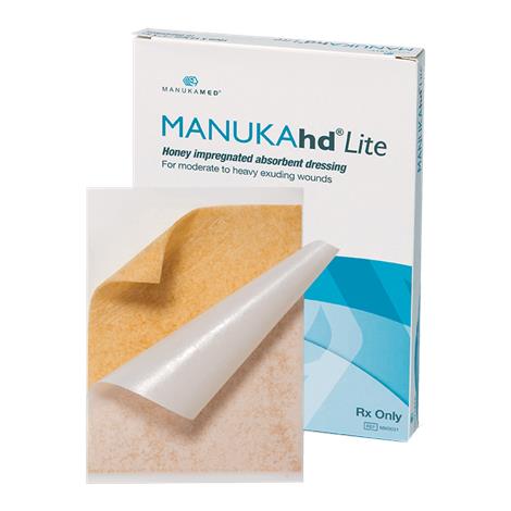 ManukaMed MANUKAhd Lite Honey Impregnated Absorbent Dressing | Honey ...