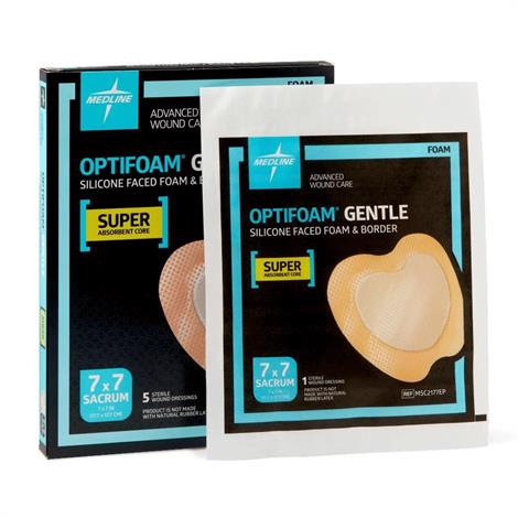 Buy Medline Optifoam Gentle Sacrum Silicone Foam Dressings