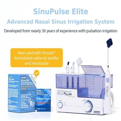 Health Solutions SinuPulse Elite Advanced Nasal Sinus Irrigation System