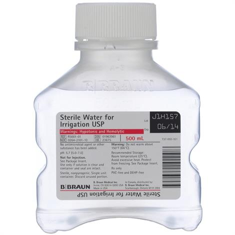 B.Braun Sterile Water for Irrigation | Wound Cleansers