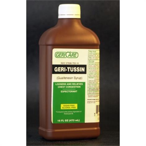 McKesson Geri-Tussin Guaifenesin Syrup | Allergy Relief
