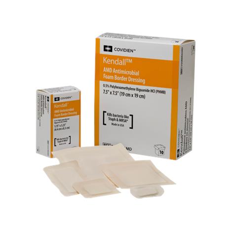 Covidien AMD Antimicrobial Foam Border Dressings | Foam Dressings