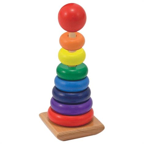 Melissa & Doug Rainbow Stacker | Patterns and Sequencing