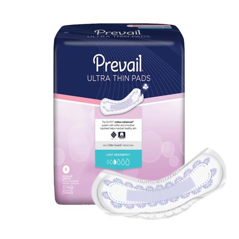 First Quality Prevail Light Absorbency Bladder Control Pads | Pads and ...