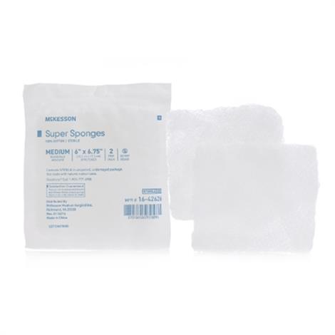 McKesson Medi-Pak Performance Plus Sterile Super Sponges | Gauze