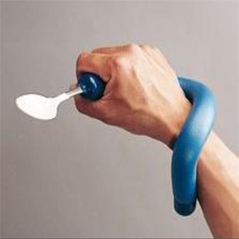 Medline Coated Flexible Utensils | Angled & Bendable Utensils