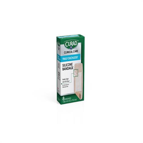 Medline Curad Silicone Flexible Fabric Bandages | Adhesive Bandages