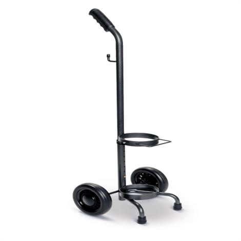 Medline D & E Cylinder Rolling Cart | Oxygen Therapy Accessories
