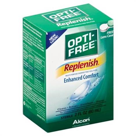 Alcon Labs Opti-Free RepleniSH Contact Lens Solution | Eye Aids