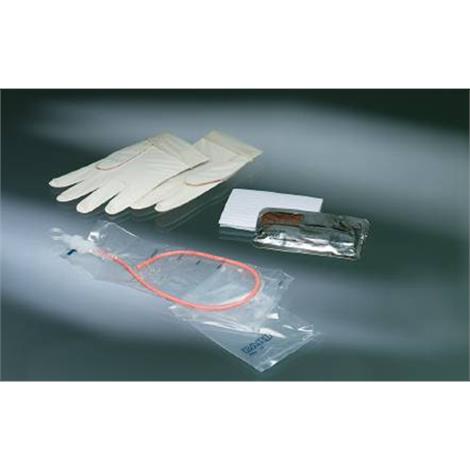 Bard Touchless Female Red Rubber Intermittent Catheter Kit | Closed ...