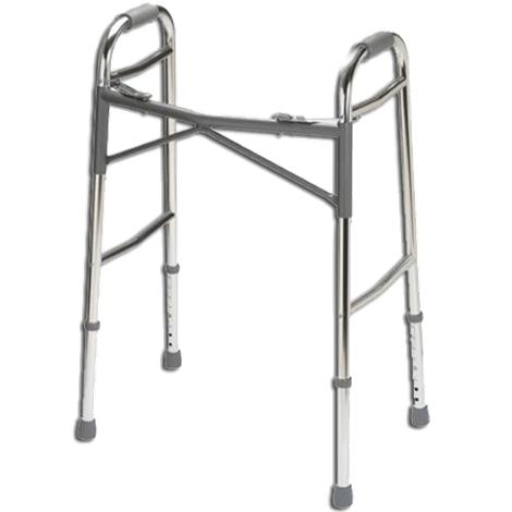 Guardian Heavy Duty Two-Button Folding Walker | Standard Walkers