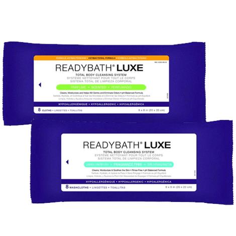 Medline ReadyBath LUXE Premium Total Body Cleansing Heavyweight Washcloths