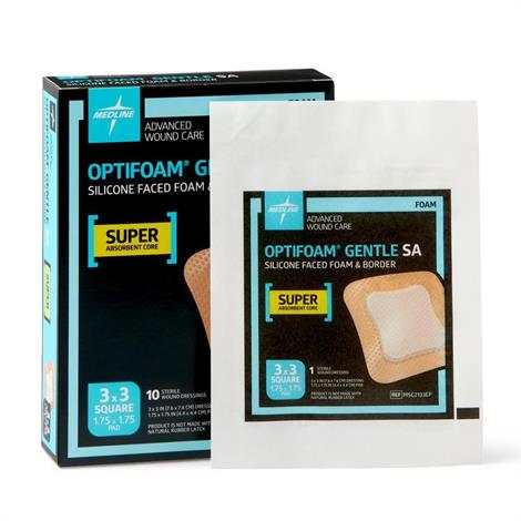 Buy Medline Optifoam Gentle Silicone Face & Border Dressing