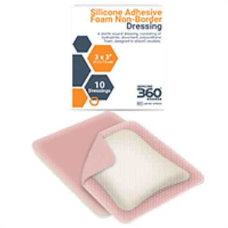 GemCore Silicone Non Border Foam Dressing | Silicone Dressing