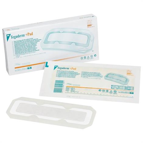 Buy 3M Tegaderm +Pad Film Dressing With Non-Adherent Pad
