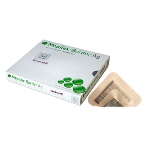 Molnlycke Mepilex Border Post Op Ag Foam Dressing | Foam Dressings