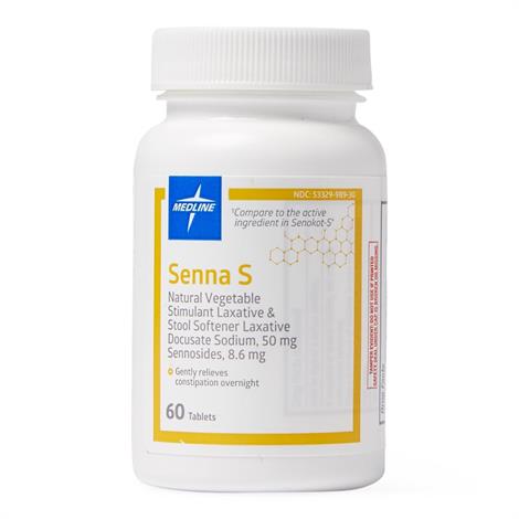Medline Senna-S Tablets | Enema Supplies and Suppositories