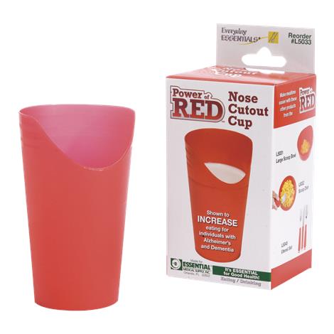 Essential Medical Power of Red Nose Cutout Cup | Nosey Cups