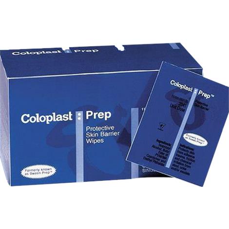 Coloplast Prep Protective Skin Barrier Wipes | Ostomy Powder, Paste and ...