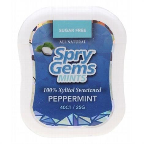 Spry Gems Cinnamon Mints | Dental and Oral Care