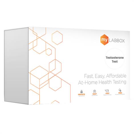 myLAB Box At-Home Testosterone Test Kit | Fertility Test Kit