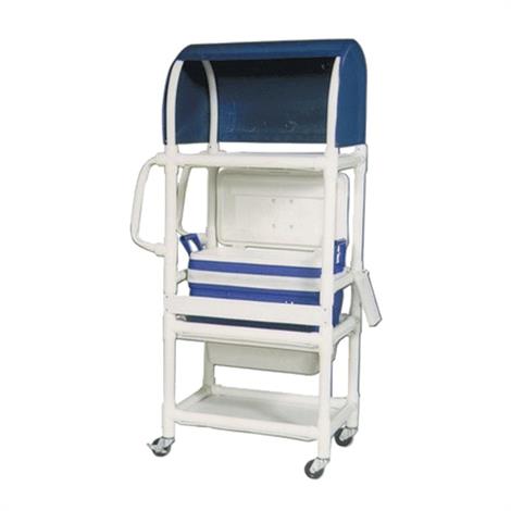 MJM International Hydration Ice Cart with Extra Shelf | Medical Cart