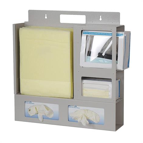 Harloff Wall Mount / Door Hanging Isolation Station | Medical Cart