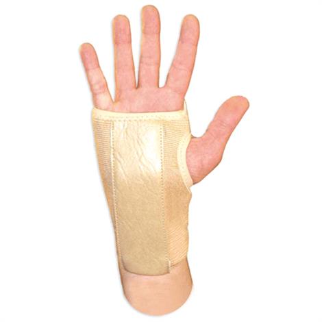 AT Surgical Naugahyde Adjustable Velcro Wrist Brace With Contour Splint