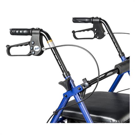 Drive Aluminum Rollator with Fold Up and Removable Back Support | Rollators