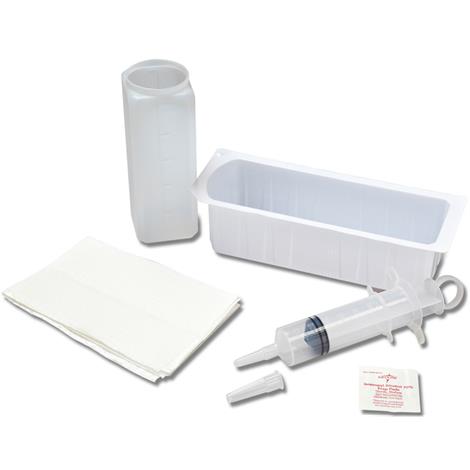 Medline Piston Irrigation Syringe Tray | Insertion Trays