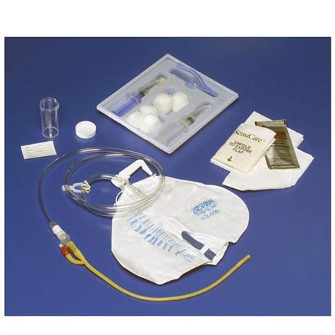 Cardinal Closed Foley Catheter Tray | Insertion Trays