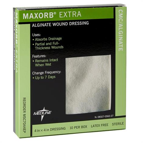 Maxorb Extra CMC/Alginate Sheet Wound Dressing w/ High Wet Strength