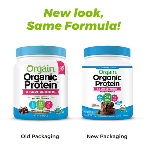 Orgain Organic Protein Super foods Protein Powder | Natural Supplements ...