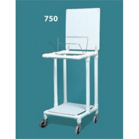 Duralife Economy Laundry Hamper Stand With Twin Wheels | Medical Hampers