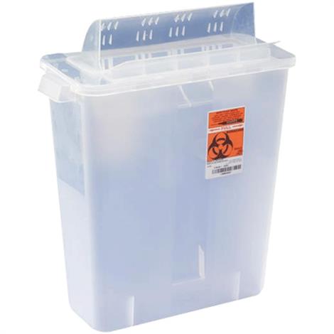 Covidien Kendall In-Room Sharps Container with Mailbox Style Lid ...