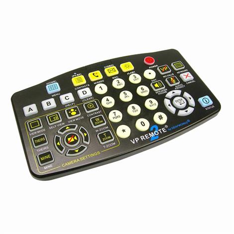 VP Remote Big Button Videophone Remote Control | Low Vision Aids