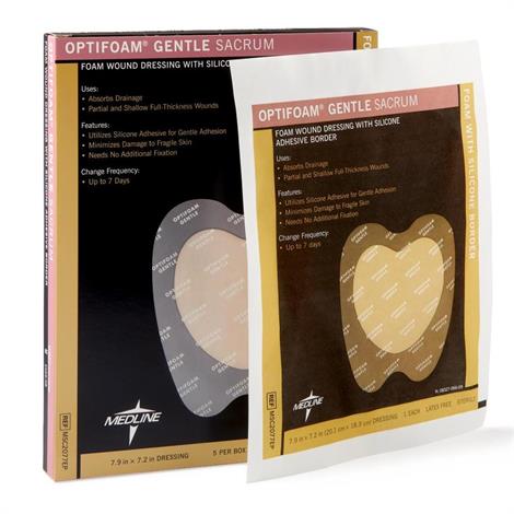 Buy Medline Optifoam Gentle Silicone Border Wound Dressing