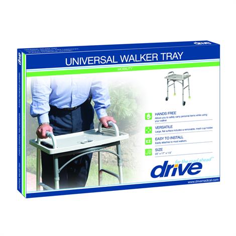Drive Universal Walker Tray With Cup Holder | Walkers Accessories