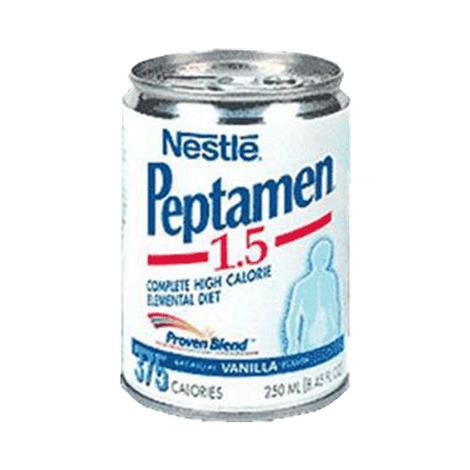 Nestle Peptamen 1.5 Complete Calorically Dense Peptide-Based Nutrition ...