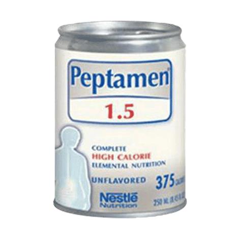 Nestle Peptamen 1.5 Complete Calorically Dense Peptide-Based Nutrition ...