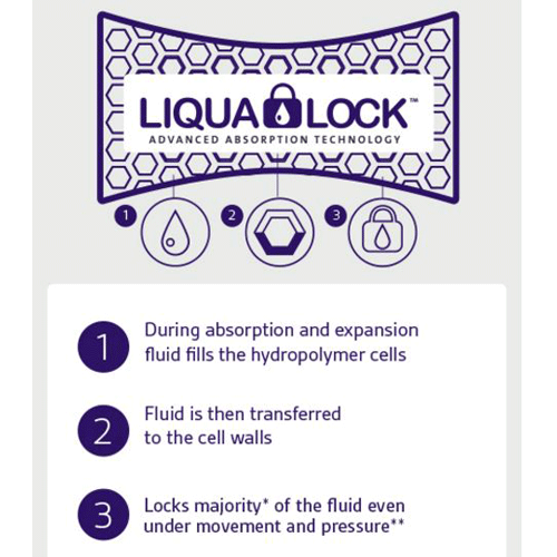 Systagenix Tielle Plus Hydropolymer Adhesive Foam Dressing with ...
