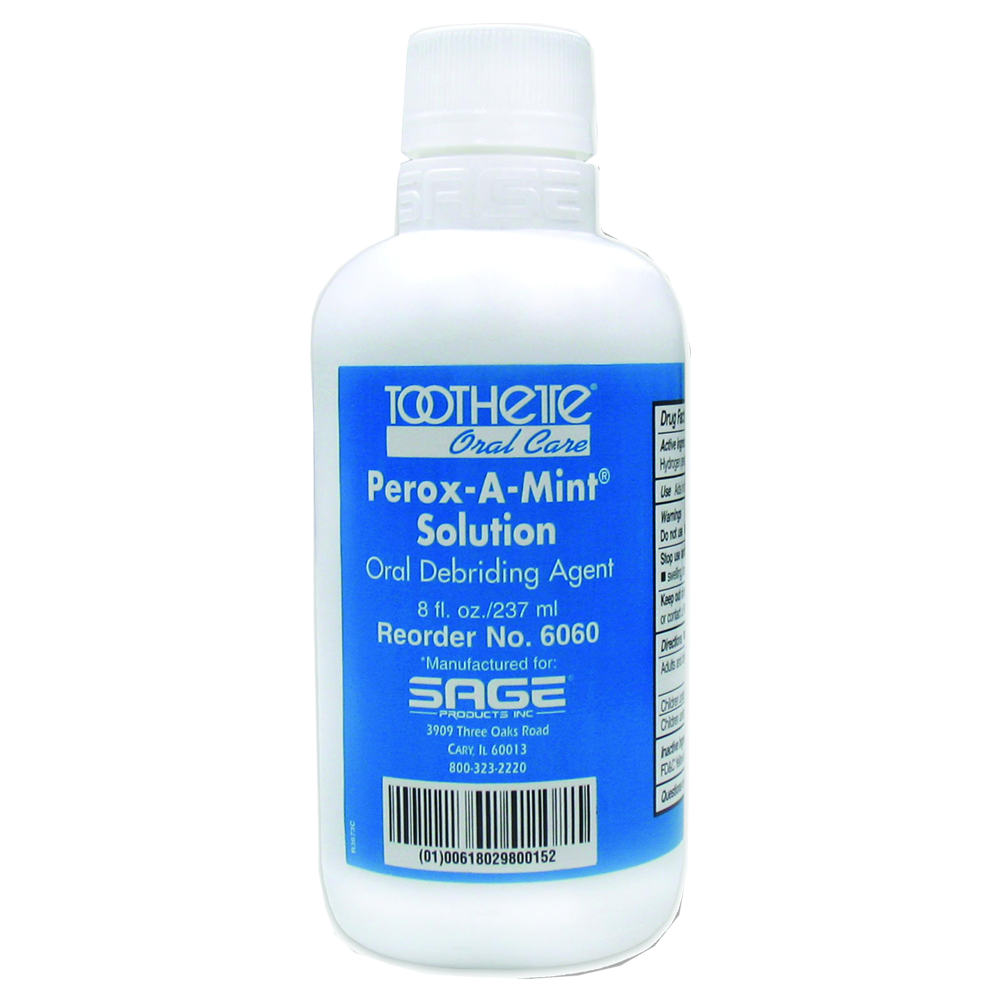 Sage Toothette Oral Care Perox-A-Mint Solution by SAGE PRODUCTS ...