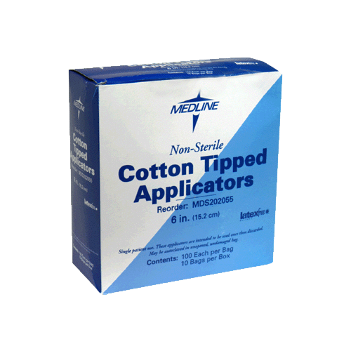 Medline Cotton Tipped Applicators by MEDLINE INDUSTRIES | Health ...