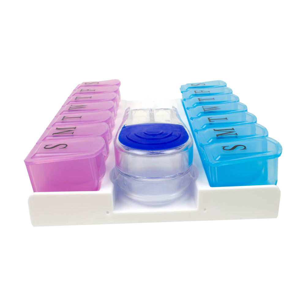 Apex Medication Station Pill Organizer and Splitter by CAREX HEALTH ...